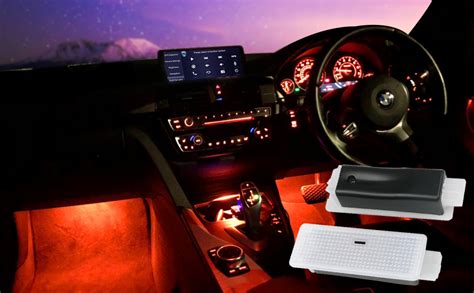 Ttcr Ii Compatible With Car Led Footwell Light Bmw Series 1 2 3 4 5 7 X1 X3 X4 F20 F22 F30 F32