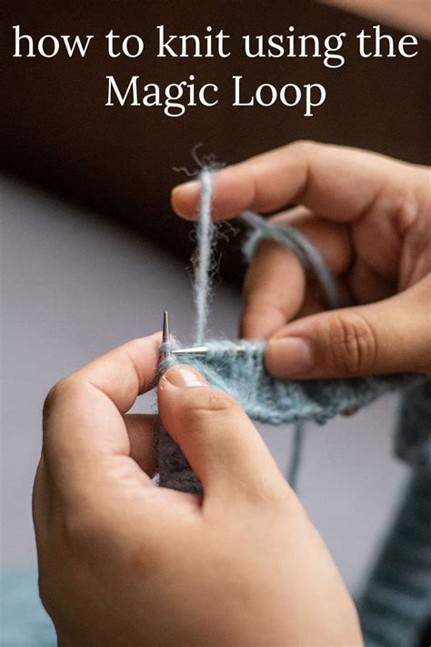 Magic Loop Knit Tutorial Nourish And Nestle