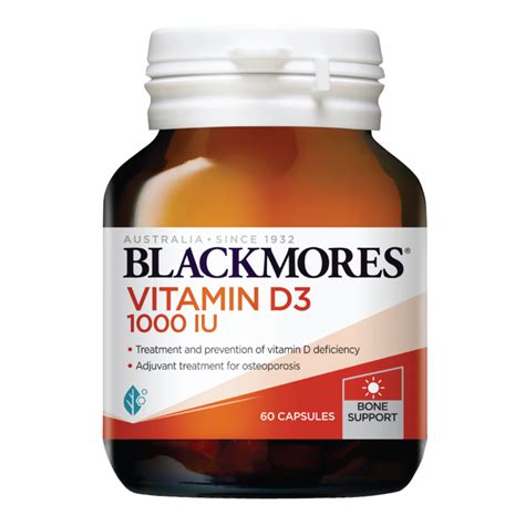 Buy Blackmores Vitamin D3 1000iu Capsule 30s Doctoroncall