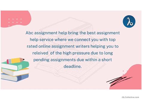 Assignment Help English Esl Powerpoints