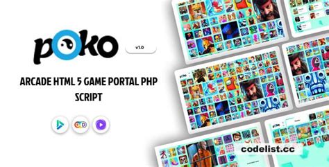 Poko Arcade Html 5 Game Portal Php Script 22 November 2024 Premium Scripts Plugins And Mobile