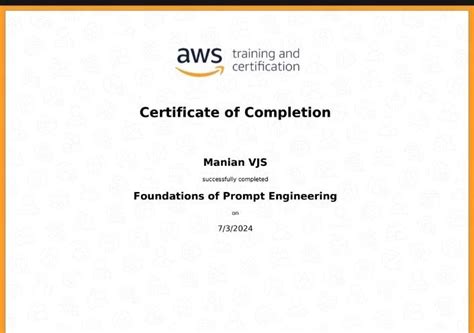 Manian Vjs On Linkedin 🌟 I Am Pleased To Share That I Have