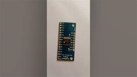 Analog Multiplexer Hp4067 With Arduino Youtube Analog Multiplexer Hp4067 With Arduino Youtube