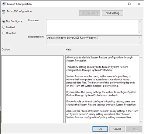 Cannot Create Restore Point Solved Windows Forums