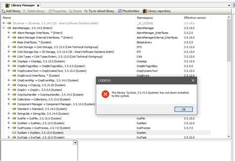 Codesys Forge Codesys Forge Talk Engineering 🇬🇧 Syssem Library Error