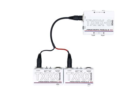 Txrx M Receive Pair Guitar Signal Management Component Pinstripe Pedals