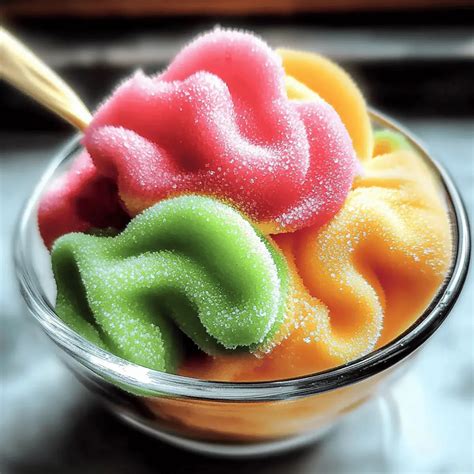 Irresistible Homemade Rainbow Sherbet A Delicious Summer Treat