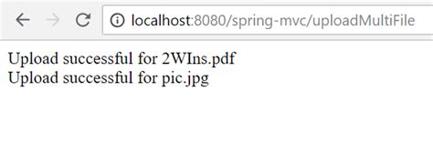 Spring Mvc File Upload Multipart Request Example Tech Tutorials