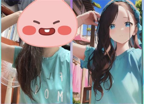 Ai가 나를 도내최고미소녀로 만들어줬다