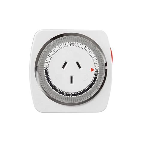 Hpm 24 Hour Double Pole Compact Timer Bunnings Australia
