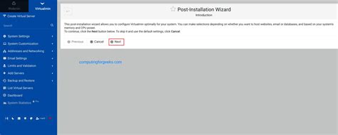 Installing Webmin Virtualmin Directadmin On Debian 12