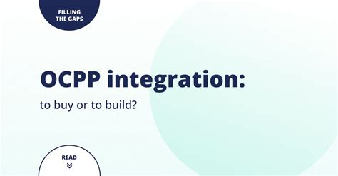 Agata Janik On Linkedin Ocpp Integration To Buy Or To Build