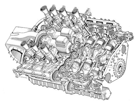 Alfa Romeo Engine Diagrams