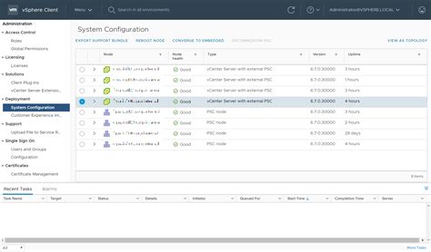How To Consolidate VCenter External PSC With The VSphere Converge Tool Esxsi