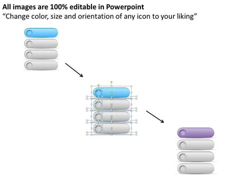 Four Staged Vertical Text Box Presentation PowerPoint Images Example Of PPT
