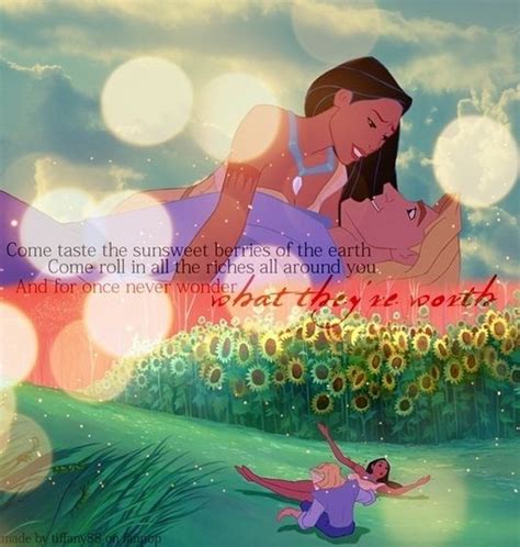 Pocahontas And John Smith Quotes Pocahontas 1995 Imdb