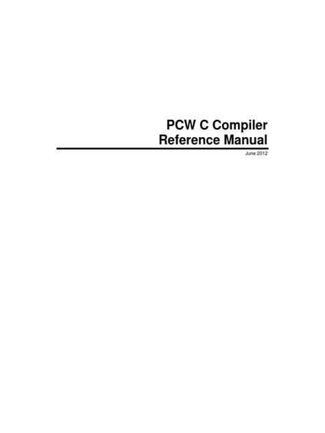 ccs c manual pdf