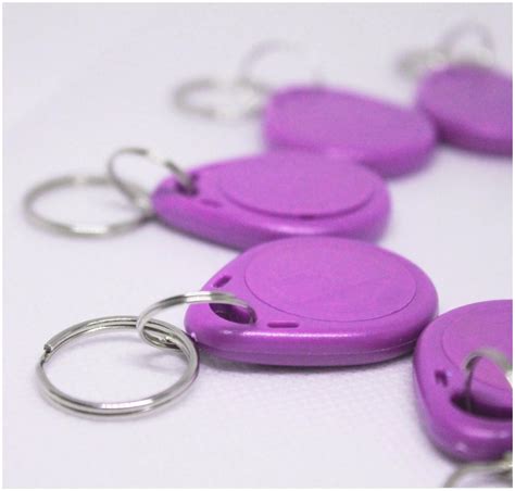 Ключ для домофона Proxy T5577 10 шт розовый перезаписываемый 125 кГц Брелок заготовка