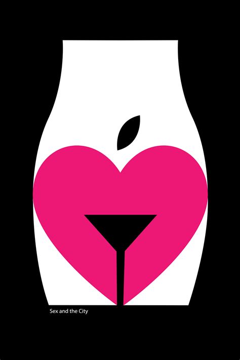 Sex And The City Minimalist Poster Behance