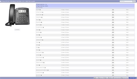 Changing Soft Keys Polycom Grid