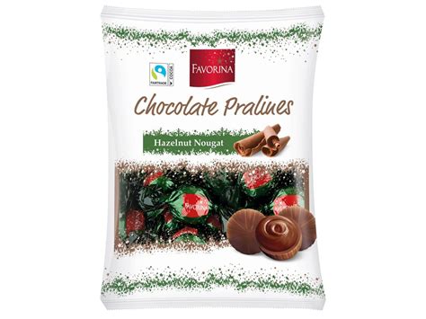 Шоколадови бонбони с пълнеж Лидл Oferta Bg