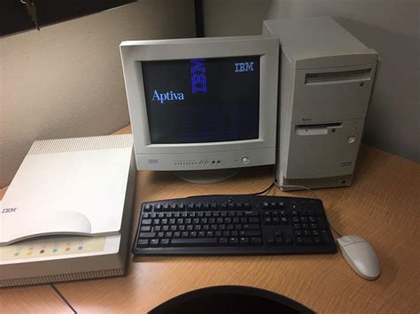 Ibm Aptiva Windows 98 Computer Pc System Monitor And Scanner Complete