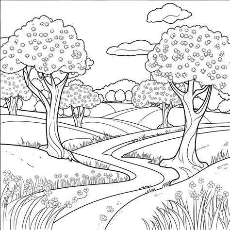 Park Coloring Page Stock Photos Images And Backgrounds For Free Download