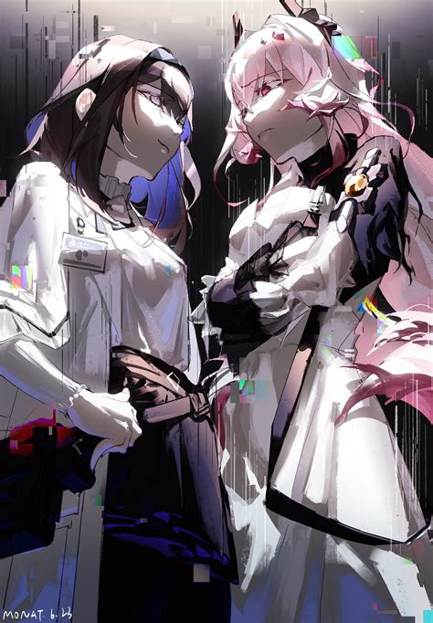 Theresa And Priestess Arknights Drawn By Monat Danbooru