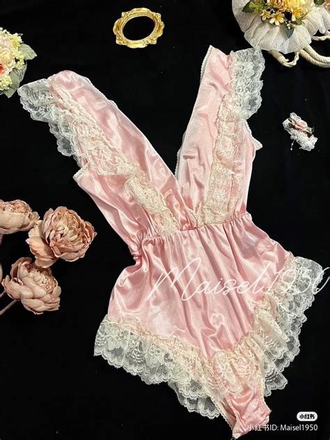 Vintage Lingerie Lingerie Set Satin Panties Dream Clothes Boutique