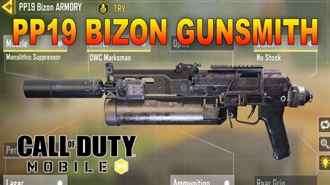 New Pp19 Bizon Gunsmith And Gameplay Cod Mobile Call Of Duty Mobile