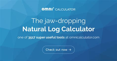natural log calculator