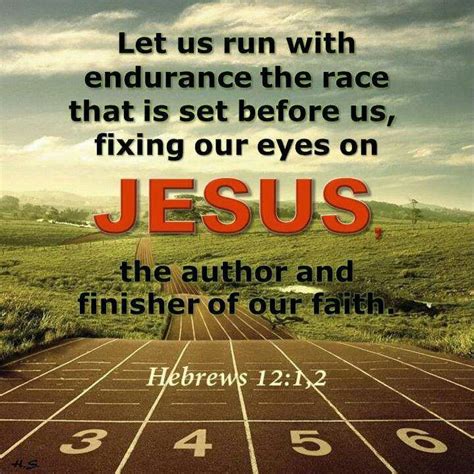Hebrews 12 1 2 Inspirational Bible Verses Track And Field Bible
