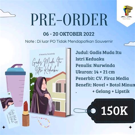 Jual Novel Gadis Muda Itu Istri Keduaku By Nurwinda Shopee Indonesia