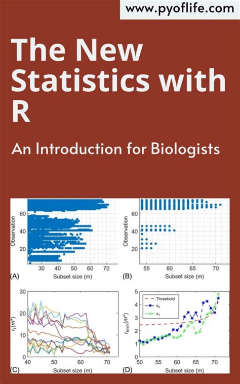 The New Statistics With R An Introduction For Biologists Pyoflife
