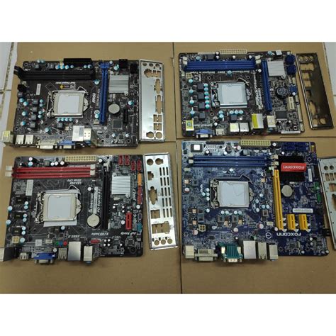 Jual Motherboard H61 Socket 1155 Support Proc Gen 3 Ivy Bridge Shopee