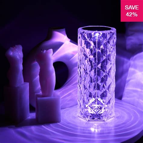 42 Off On 2x Touch Crystal Table Lamps Onedayonly