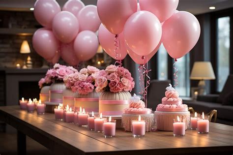 Pinkthemed Birthday Party Images Free Download On Freepik