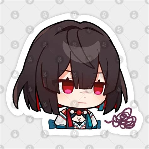 Honkai Star Rail Chibi Xueyi Honkai Star Rail Sticker Teepublic