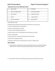 Chapter 4 Homework Assignment Docx BMGT 100 Spreadsheets Chapter 4
