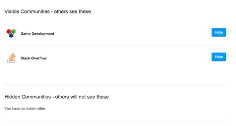 I See Two Stack Overflow Entries Under Communities In My Profile
