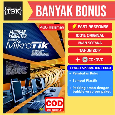 Jual Buku Jaringan Komputer Berbasis Mikrotik Latihan Dan Contoh Soal