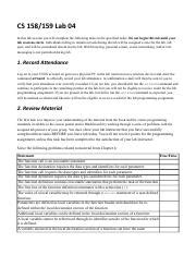Lab04 1 Pdf CS 159 Fall 2017 Lab 4 Welcome To Lab 4 At The Start