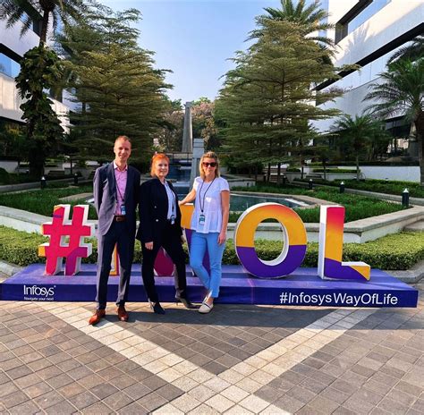 Jana Vysoká On Linkedin Last Month We Took A Trip To Infosys Hq For A