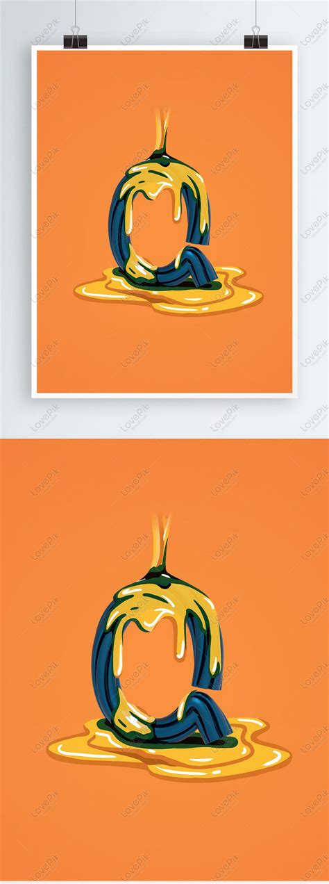 C4d 창조적 영어 편지 Q 액체 오일 글꼴 디자인 일러스트 Png 및 벡터 이미지 무료 다운로드 Lovepik