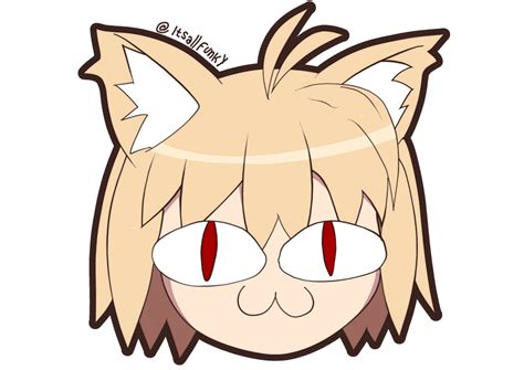Neko Arc Sticker By Itsallfunky On Deviantart