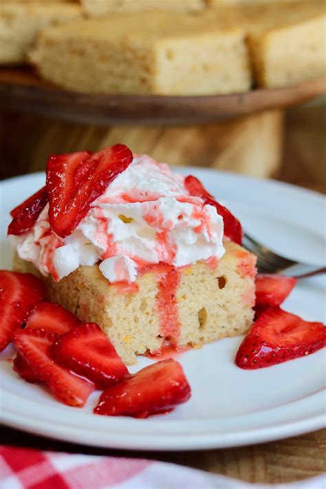 Slice Of Strawberry Shortcake
