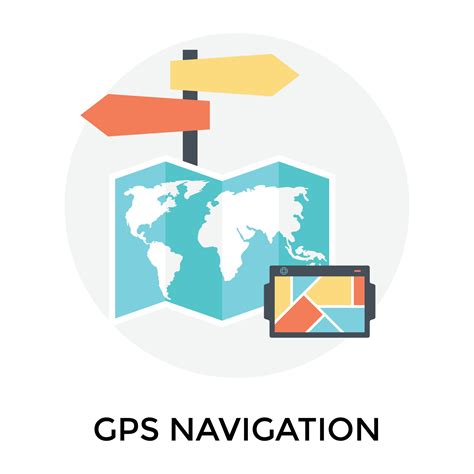 Trendy GPS Navigation Vector Art At Vecteezy