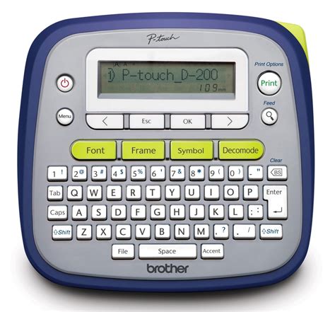 Buy Brother P Touch PT D G Home Office Label Maker Easy To Use Online At Lowest Price In