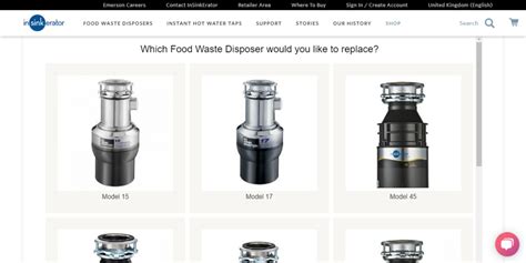 Insinkerator Replacement Selector Online Shop Assistant