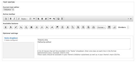 Upgrade Path From Ckeditor 4s Stylescombo To Ckeditor 5s Style 3222797